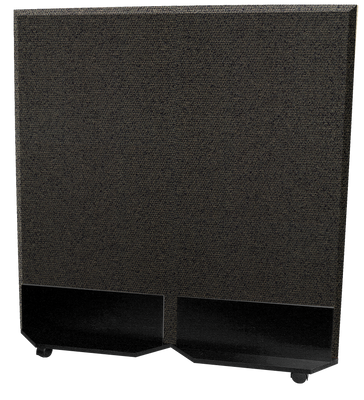 Auralex 48x48" ProGo Acoustical Panel, Obsidian Fabric +2 Floor Stands ...
