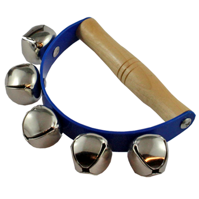 Granite 5- Jingle Chrome Sleigh bell on Loop, GP-SLEIGHBELL5