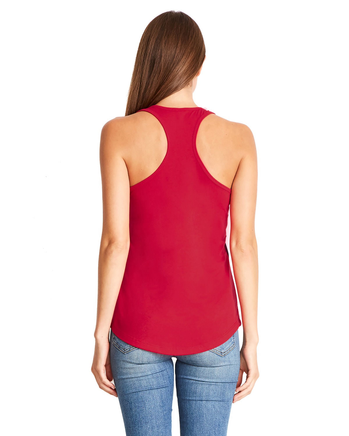 1534 Next Level Ladies' Ideal Colorblock Racerback Tank | BlankTeesUSA