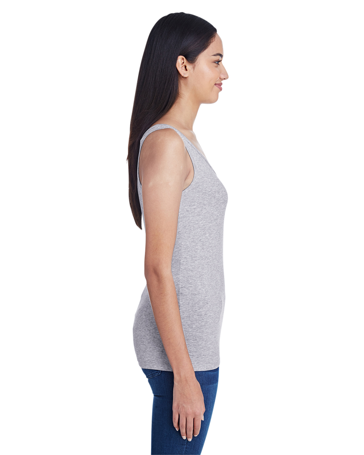 2420L Anvil Ladies' Stretch Tank | BlankTeesUSA