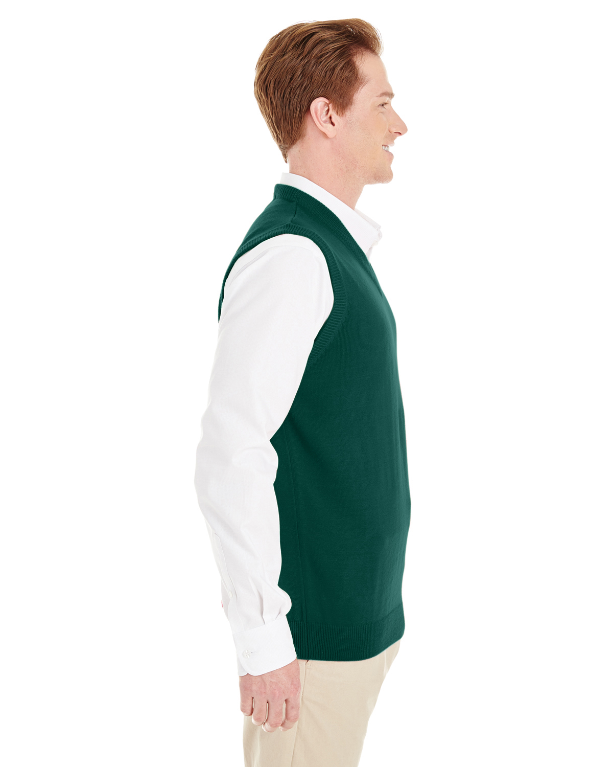 M415 Men's Pilbloc™ V-Neck Sweater Vest | BlankTeesUSA
