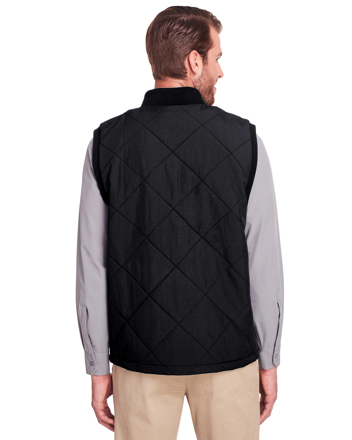 UC709 Men's Dawson Quilted Hacking Vest | BlankTeesUSA