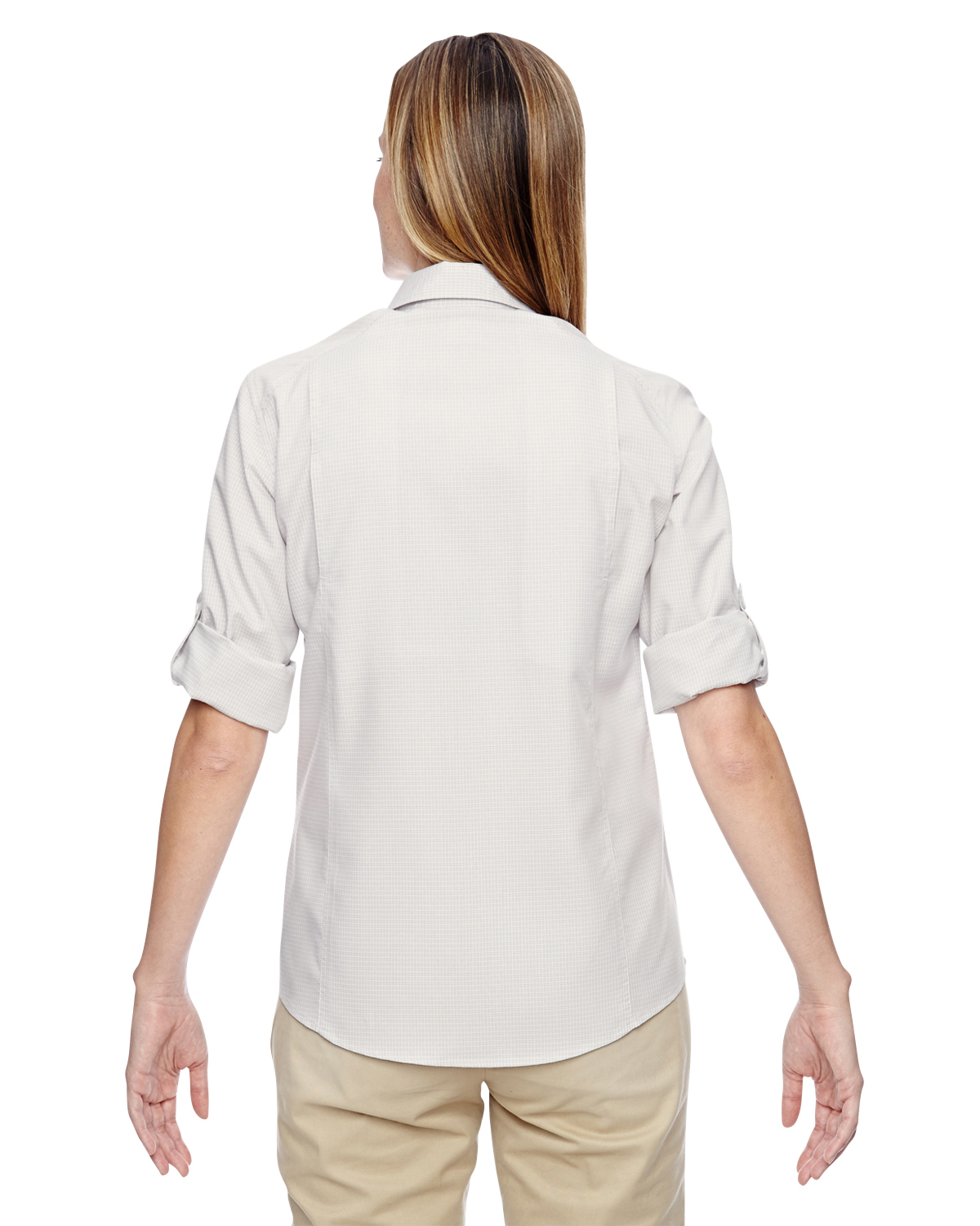77046 North End Ladies' Excursion F.B.C. Textured Performance Shirt ...
