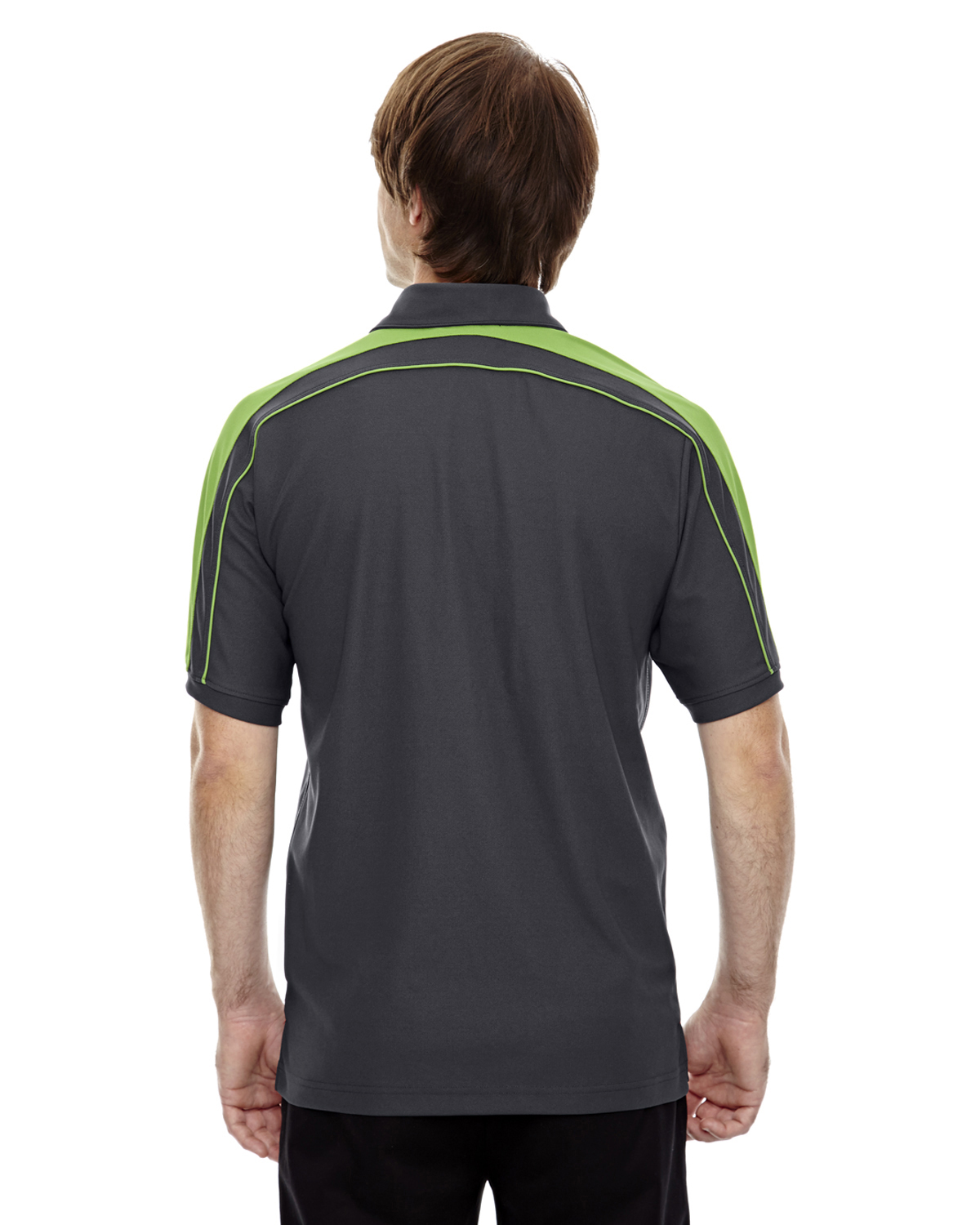 88648 North End Men's Sonic Performance Polyester Piqué Polo | BlankTeesUSA