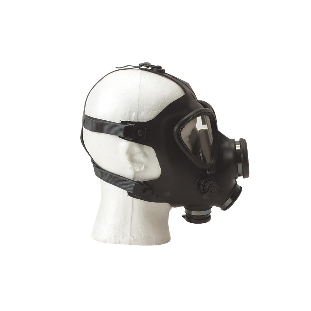 ISRAELI MILITARY M-15 GAS MASK WITH UNIVERSAL DRINK TUBE AND CANISTER