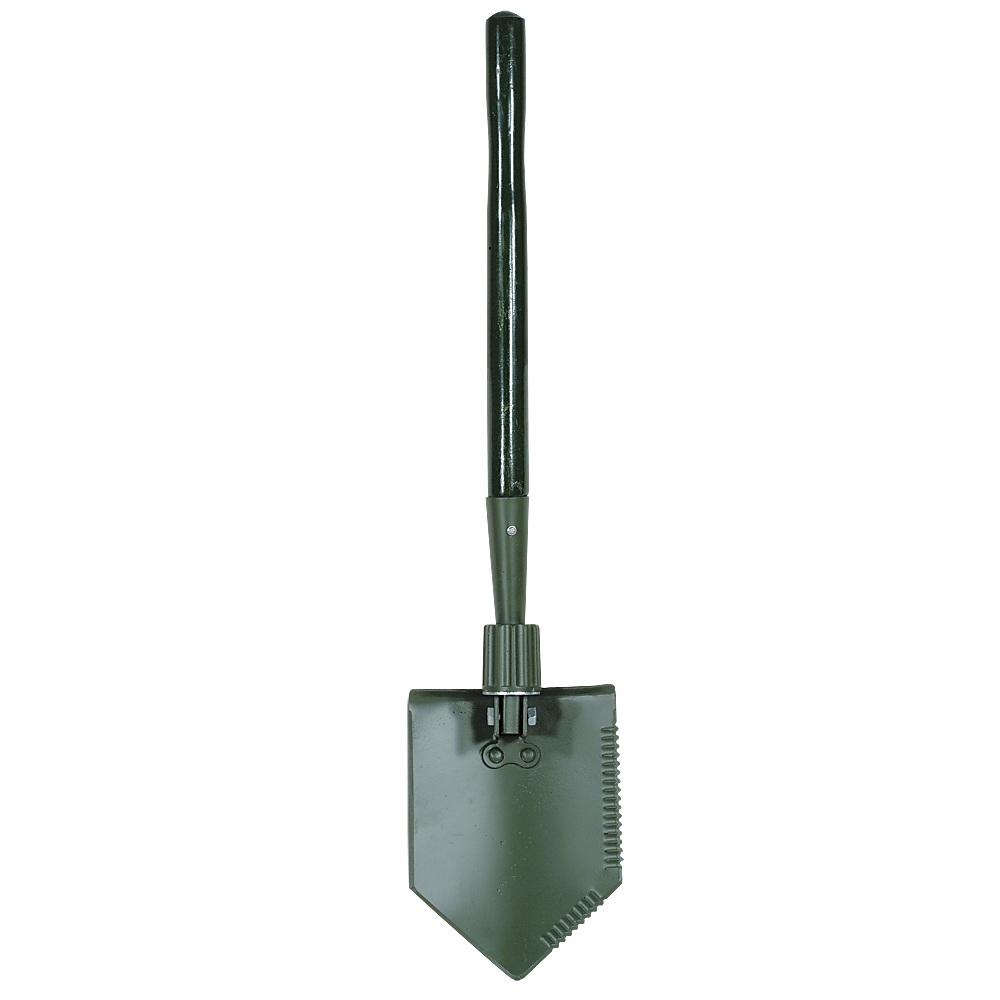SINGLE-FOLD WOOD HANDLE SHOVEL