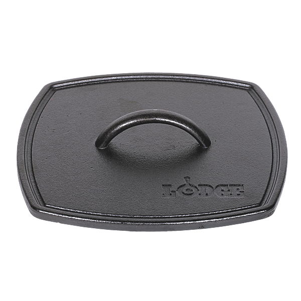 LODGE 8.25" CAST IRON FLAT GRILL PRESS