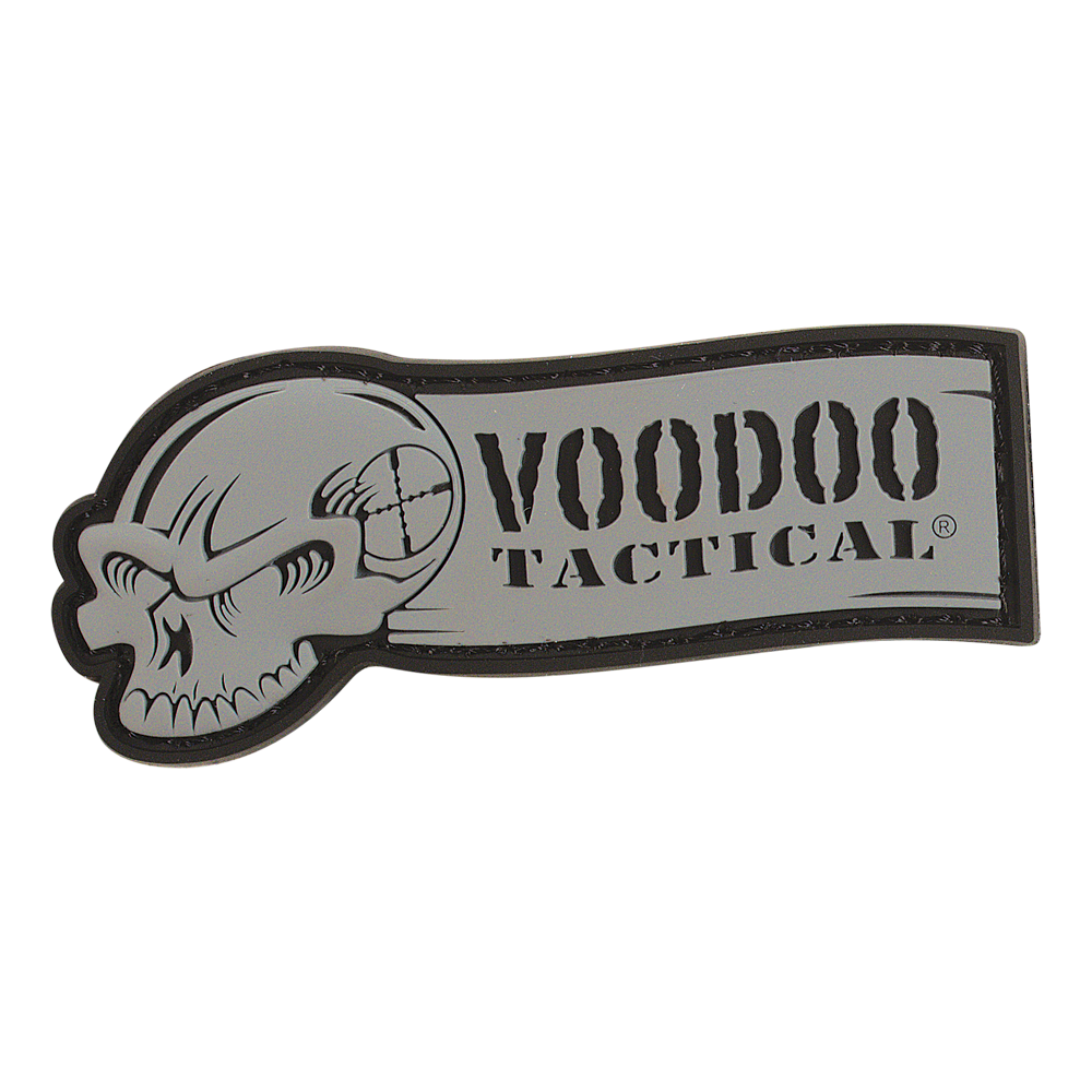 VOODOO TACTICAL RIBBON LOGO RUBBER PATCH