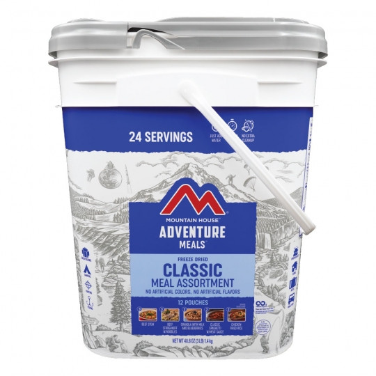 MOUNTAIN HOUSE CLASSIC ASSORTMENT BUCKET CL