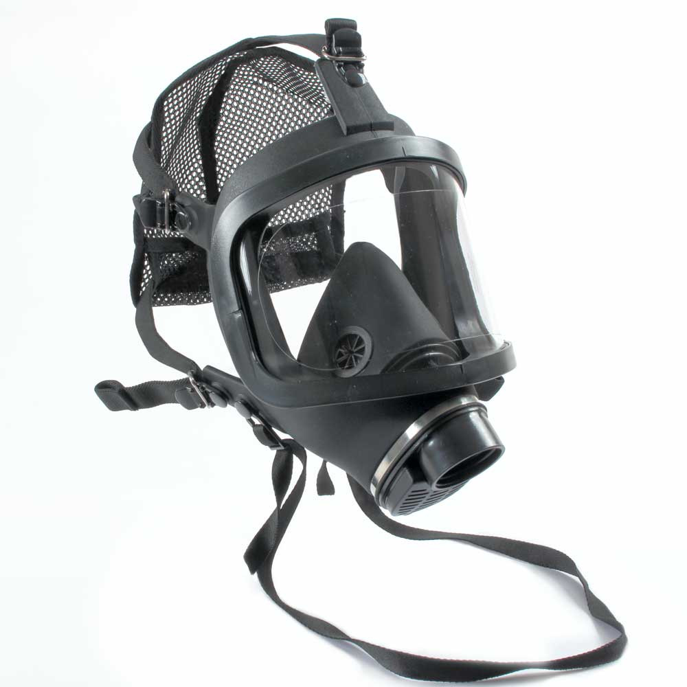 FULL LENS GAS MASK WITH FILTER