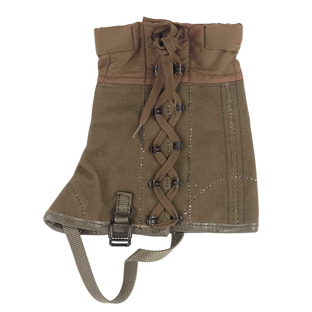ITALIAN MILITARY HEAVY-DUTY BOOT GAITERS LIKE NEW 2PAIRS
