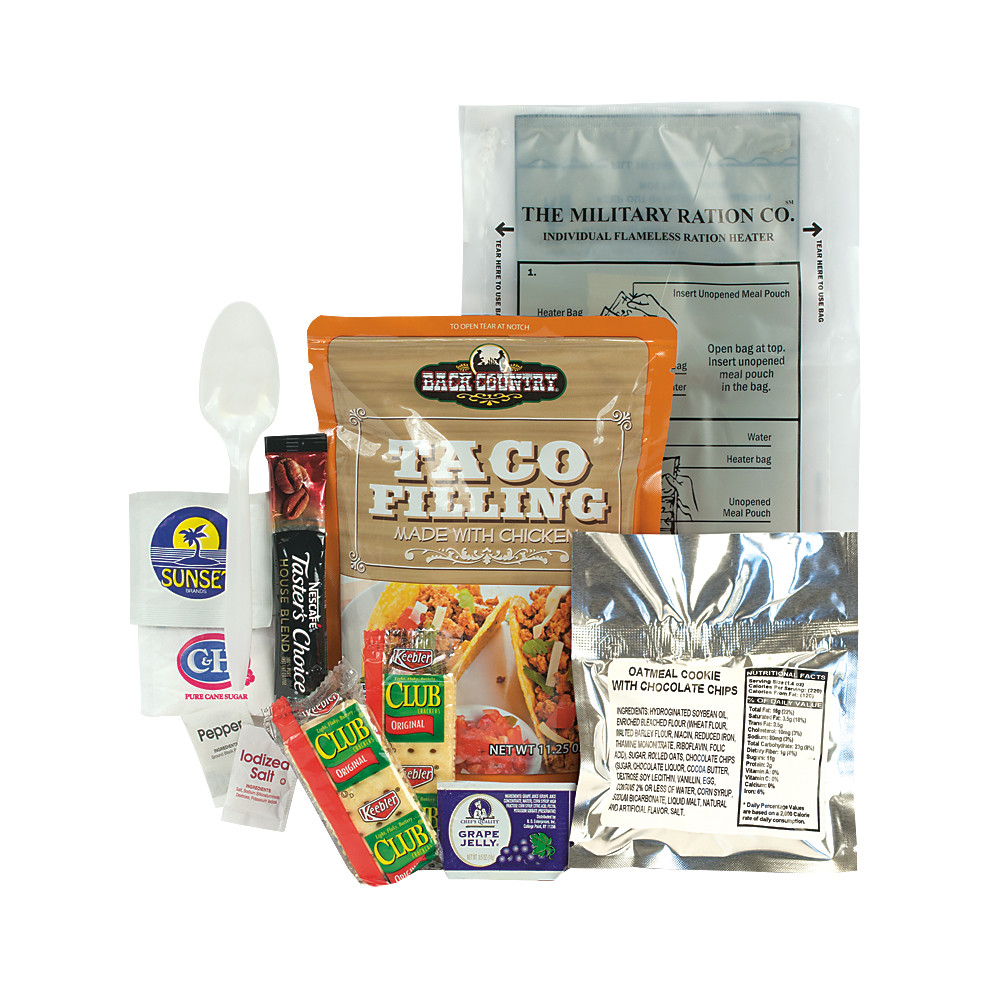 DELUXE COMPLETE MRE 12 COMPLETE MEALS
