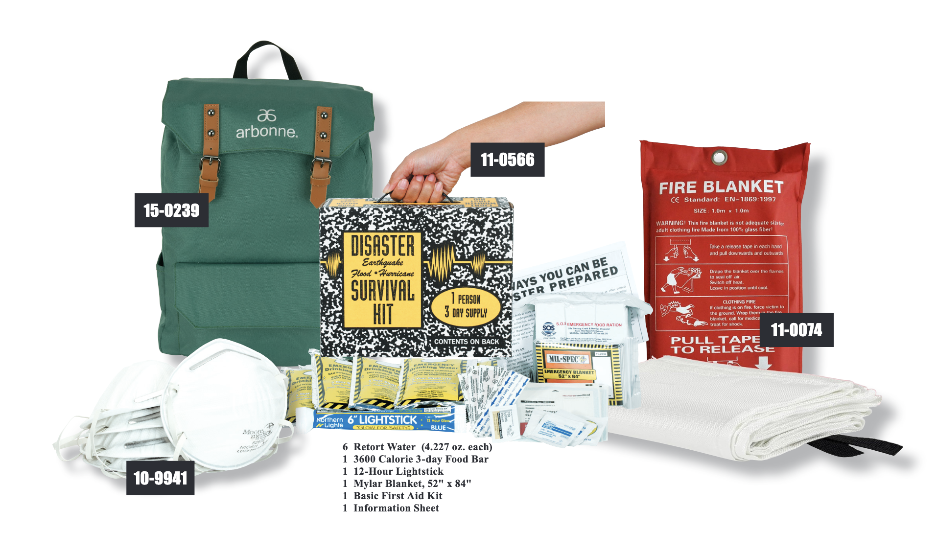 Emergency Evac Pack Kit
