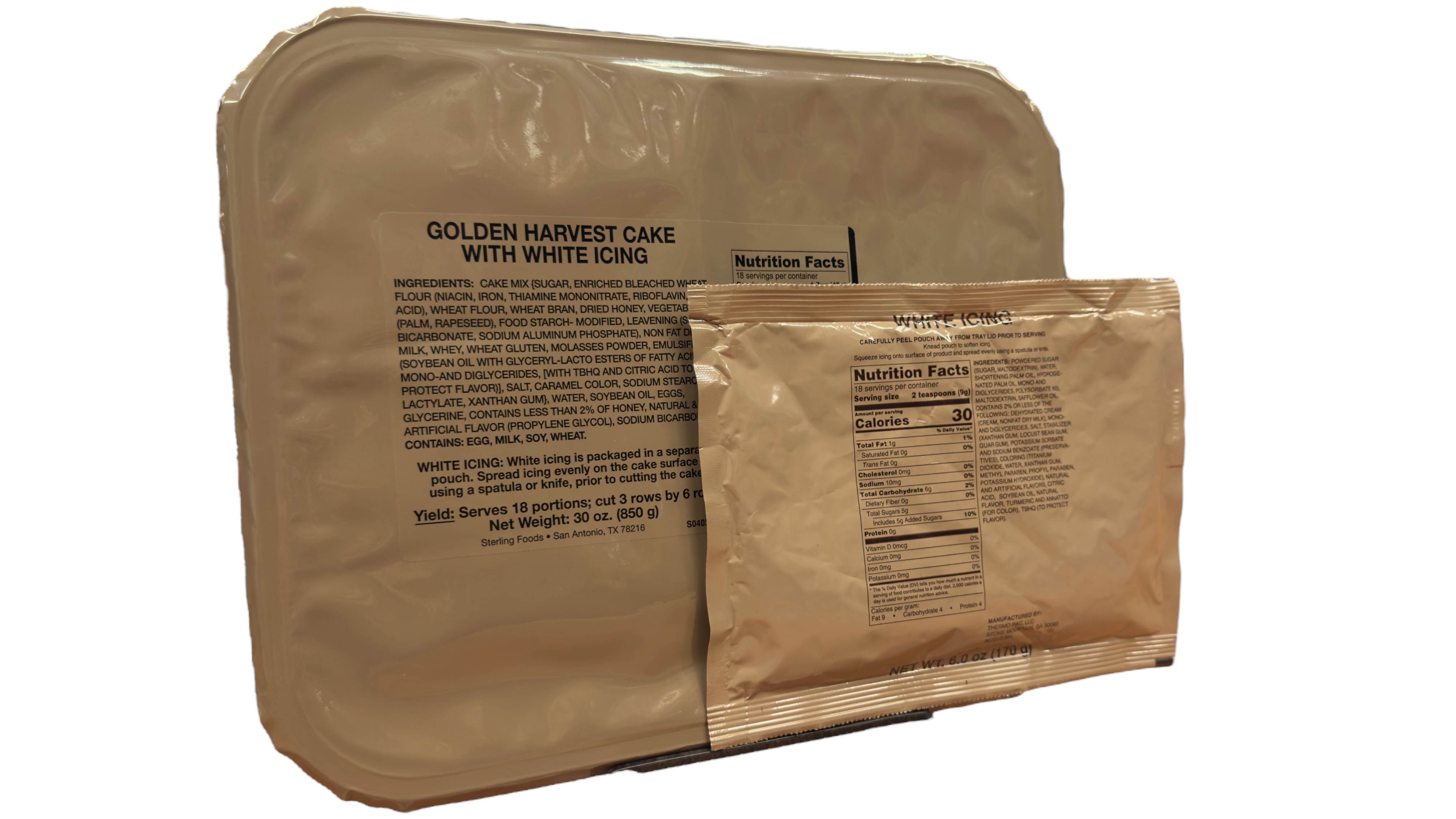 MRE Dessert Tray Packs – Shelf-Stable, Ready-to-Eat Treats