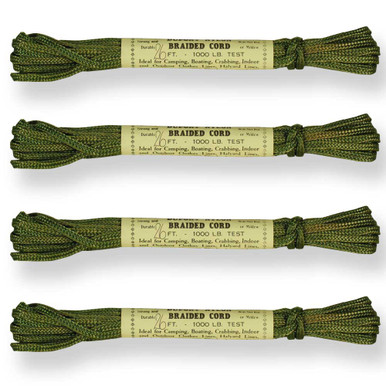 GENUINE GI BRAIDED PARACHUTE CORD OD/26ft