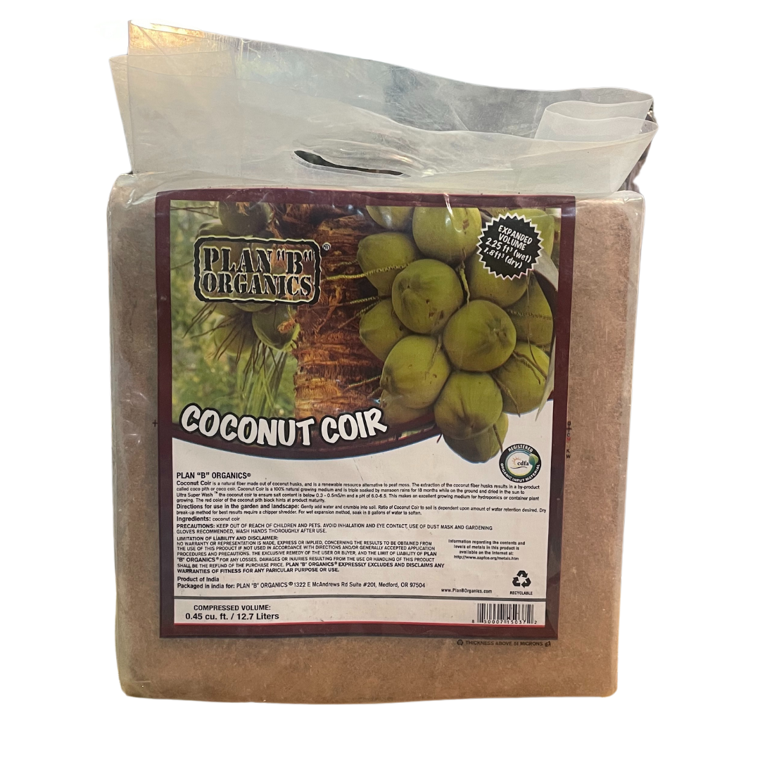 Coco Fiber Block Wrapped 10lb - Marlé Worm Growers