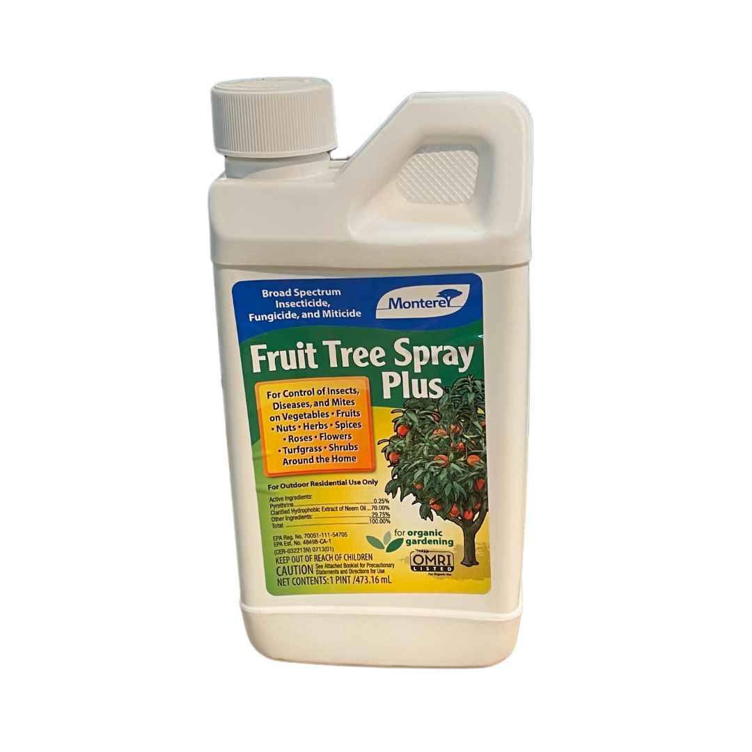 Monterey Fruit Tree Spray Plus 1 pint - Marlé Worm Growers