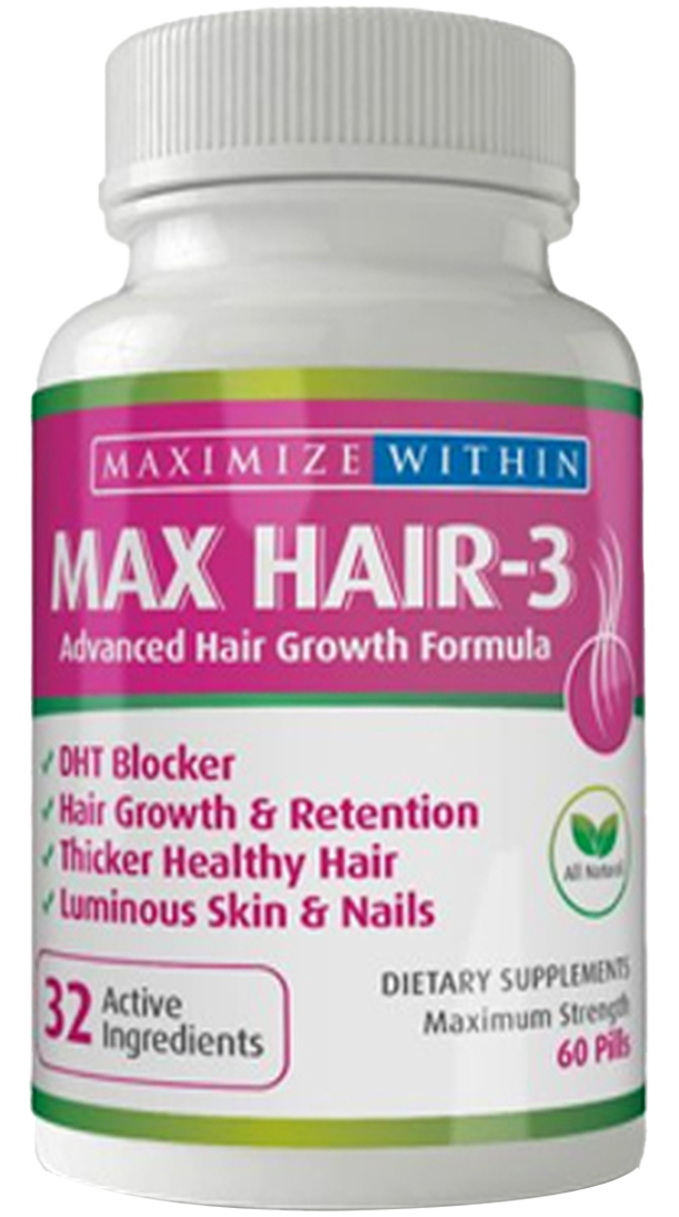 Max Hair 3 - Maximum Slim | Supports Healthy Hair Growth & Strength ...