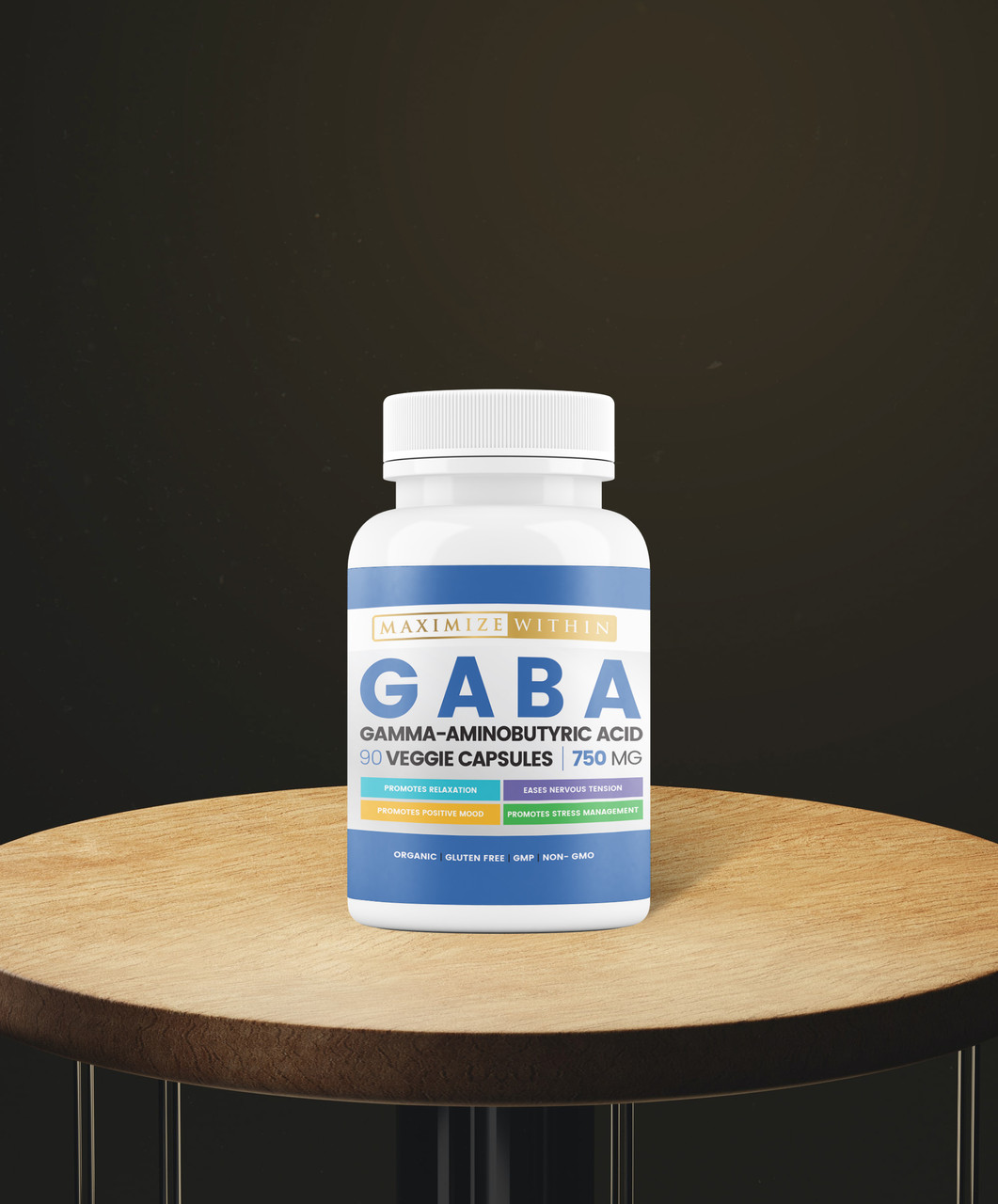 Gamma-Aminobutyric Acid - GABA Supplement - Maximum Slim | Supports ...
