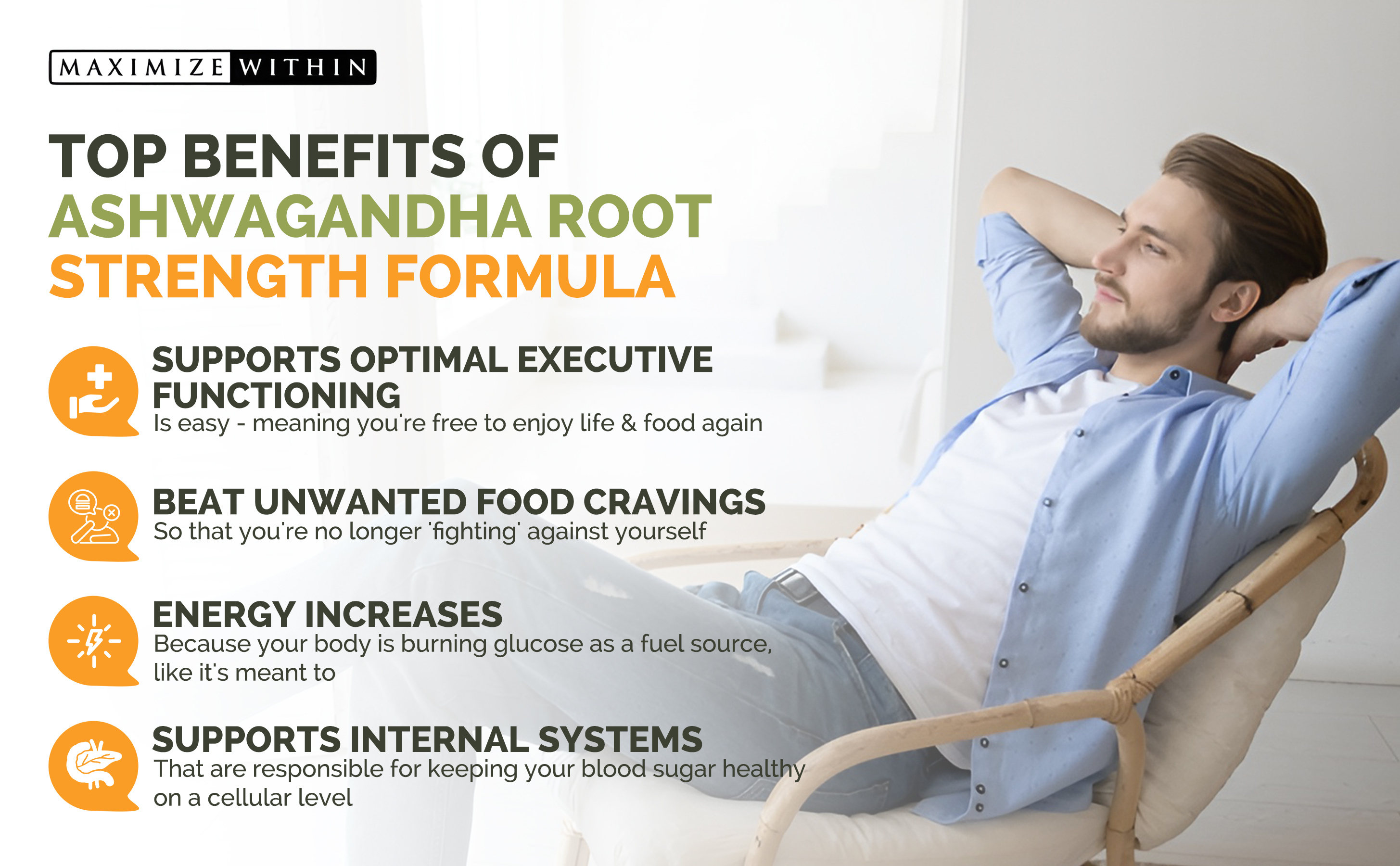 Ashwagandha Root Extra Strength MaximumSlim Health Products