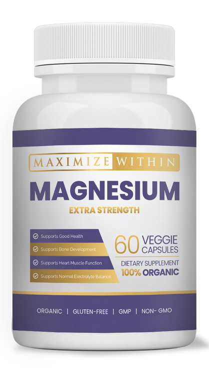 Magnesium Extra Strength - Maximum Slim | Supports Muscle & Nerve ...