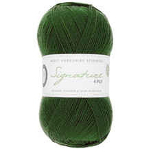 WYS Signature 4ply Yarn - 100g - Evergreen (1235) - Woolstack