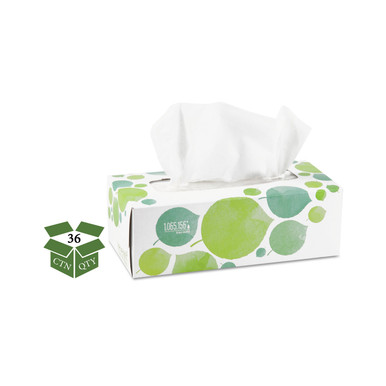 Seventh Generation 100% Recycled Facial Tissue, 2-Ply, 175 Sheets/Box ...