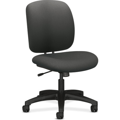 HON ComforTask Task Chair, Supports up to 300 lbs, Iron Ore Seat, Iron ...