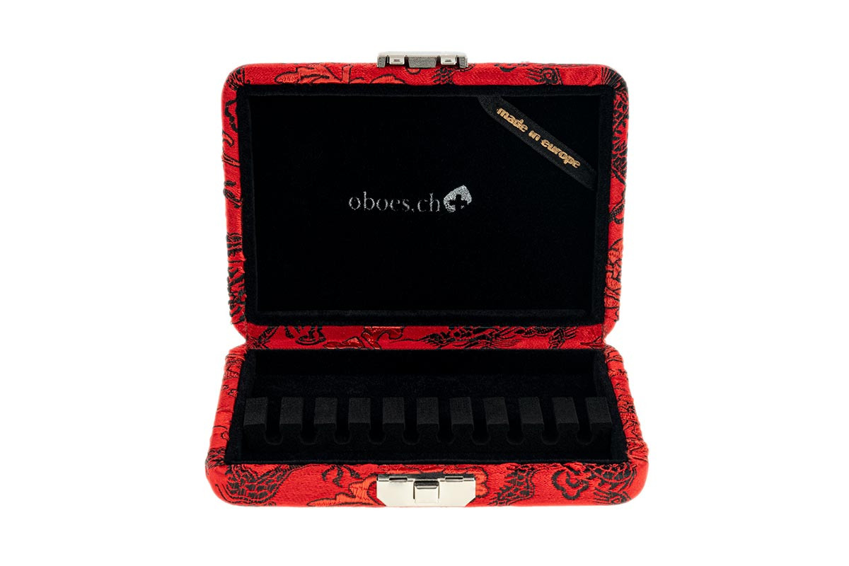 10-Reed English Horn Reed Cases by Oboes.ch