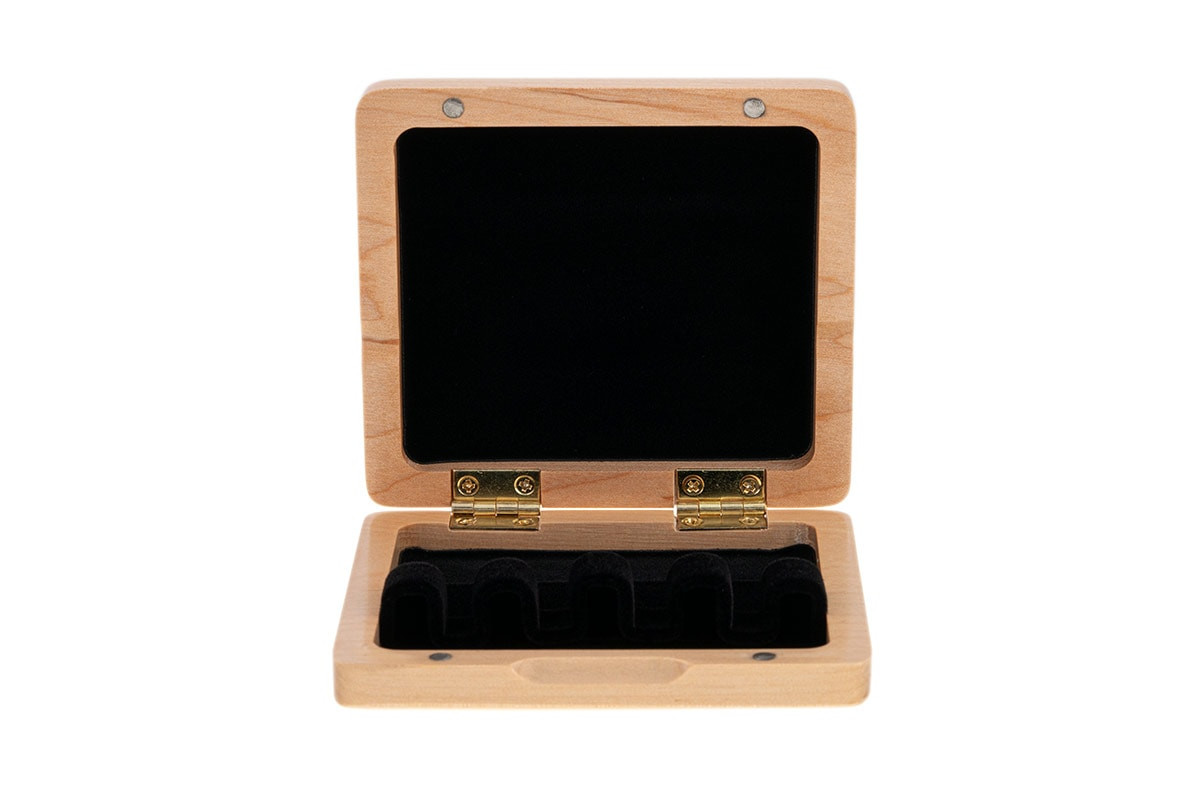 5-Reed Wood Bassoon Reed Cases by Oboes.ch