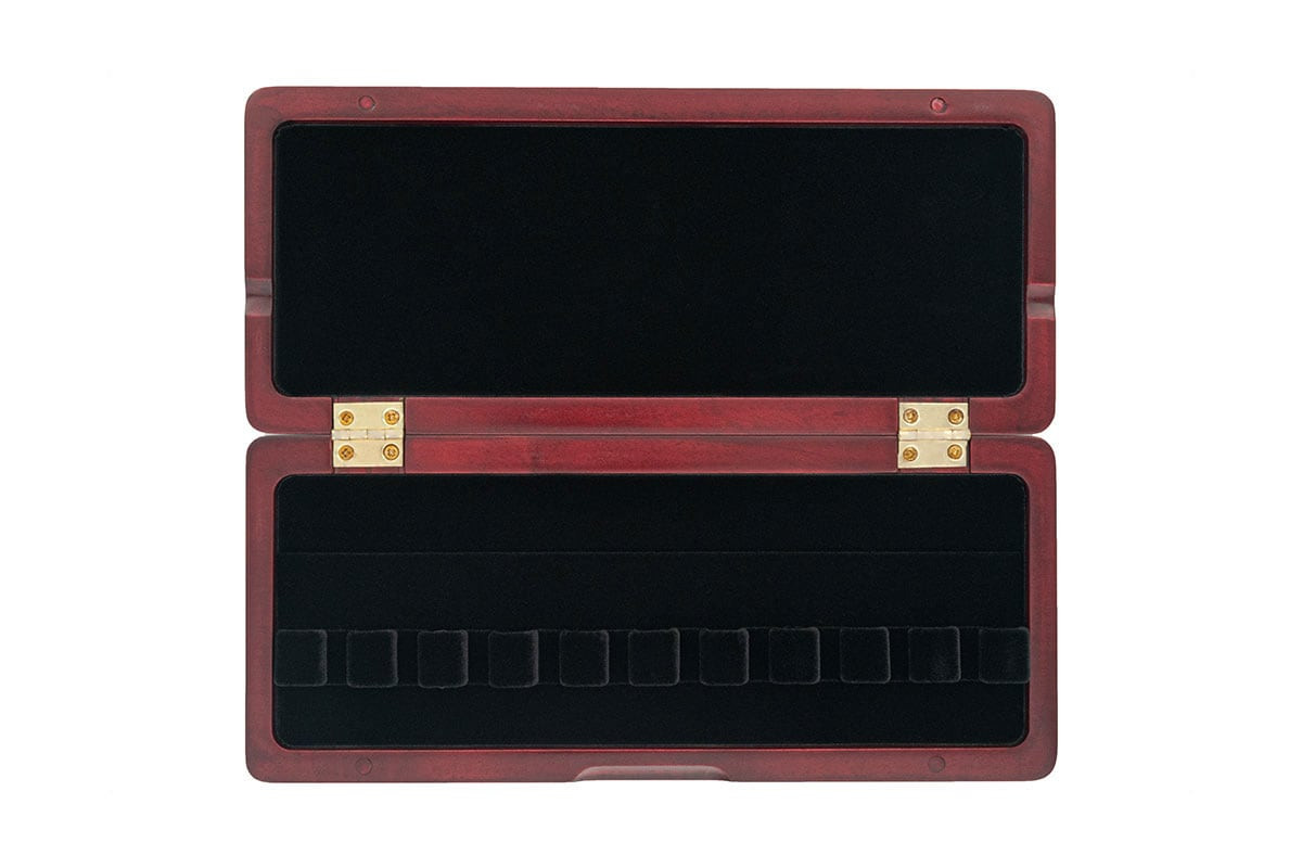 10-Reed Slimline Wood Bassoon Reed Cases by Oboes.ch