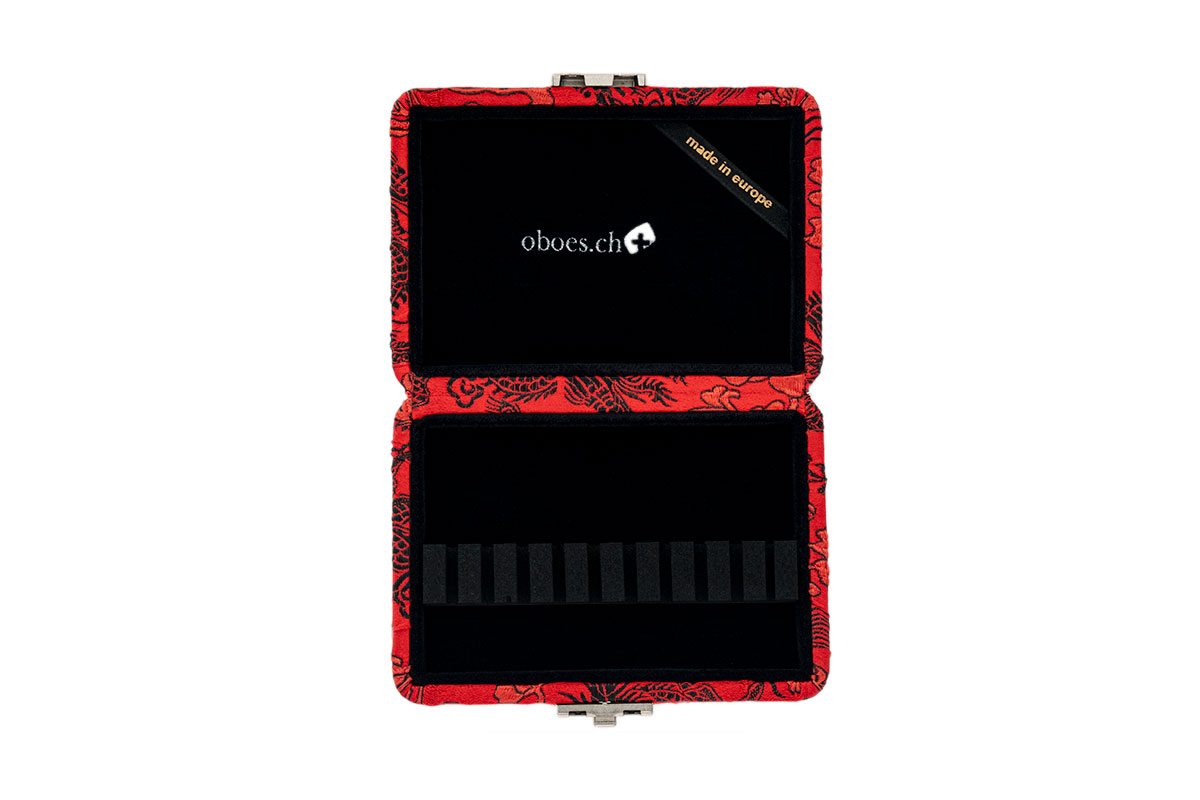 10-Reed English Horn Reed Cases by Oboes.ch
