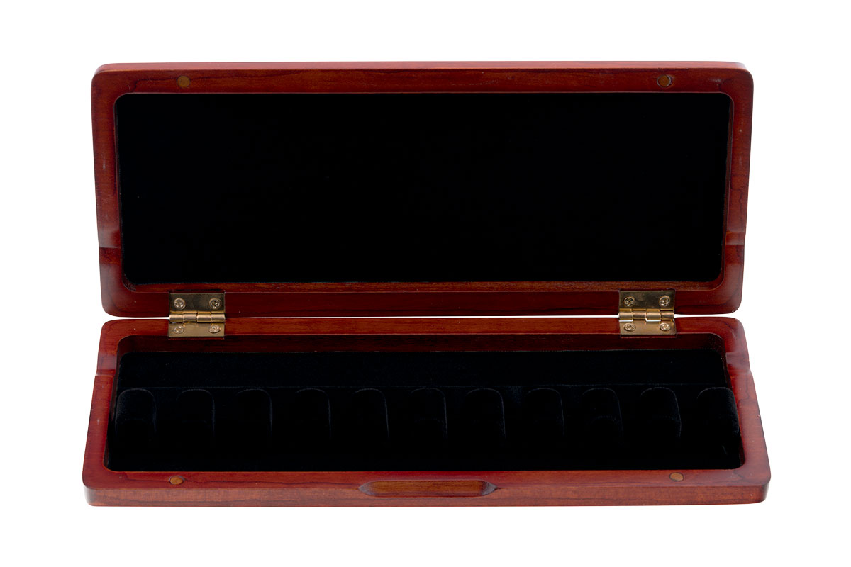 10-Reed Slimline Wood Bassoon Reed Cases by Oboes.ch