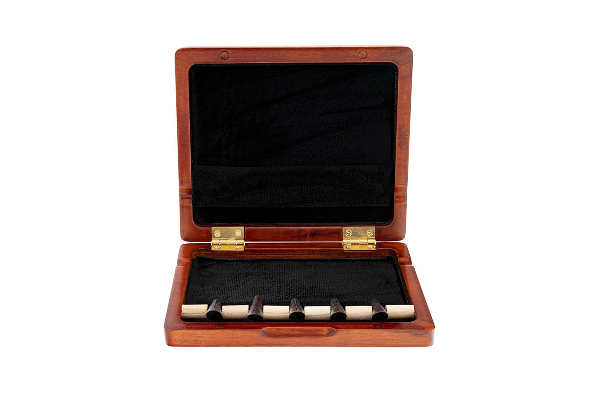 5-Reed Wood Bassoon Reed Cases by Oboes.ch