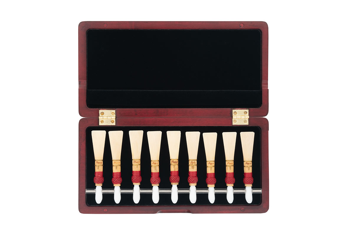 9-Reed Wood Bassoon Reed Case by Oboes.ch