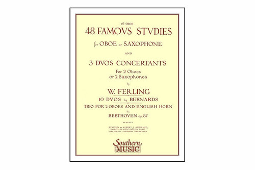 Ferling - 48 Famous Studies for Oboe, 1st Part