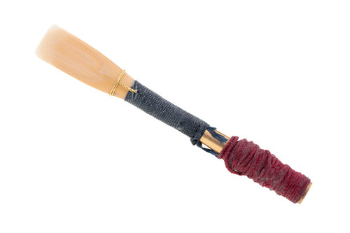 Baroque Oboe Reed with Single Staple, by Sarah Schilling
