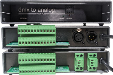 Doug Fleenor Design DMX to Analog Converter 12 Channel Terminal Blocks