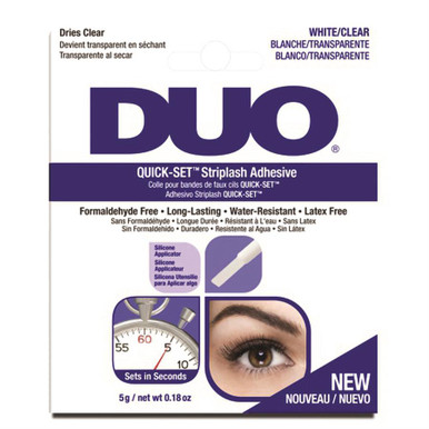 Duo Quick Set Adhesive - Clear - Norcostco