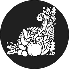 Thanksgiving Cornucopia - Rosco Gobo #78749 - Norcostco