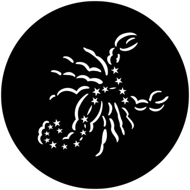 Constellation Scorpius The Scorpion - Apollo Gobo #7031-A - Norcostco