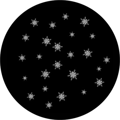 Snowflake Flurry - Apollo Glass Gobo #SR-0104 - Norcostco