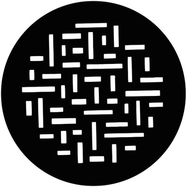 Random Rectangles - GAM Gobo #735 - Norcostco