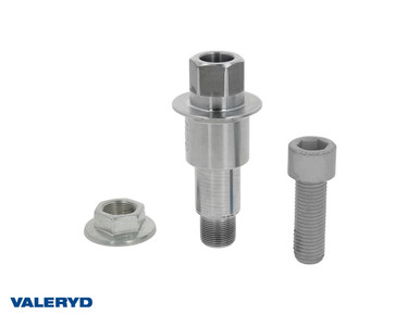 Stub axle Al-ko 160x35 incl. flange nut and bolt - Valeryd AB
