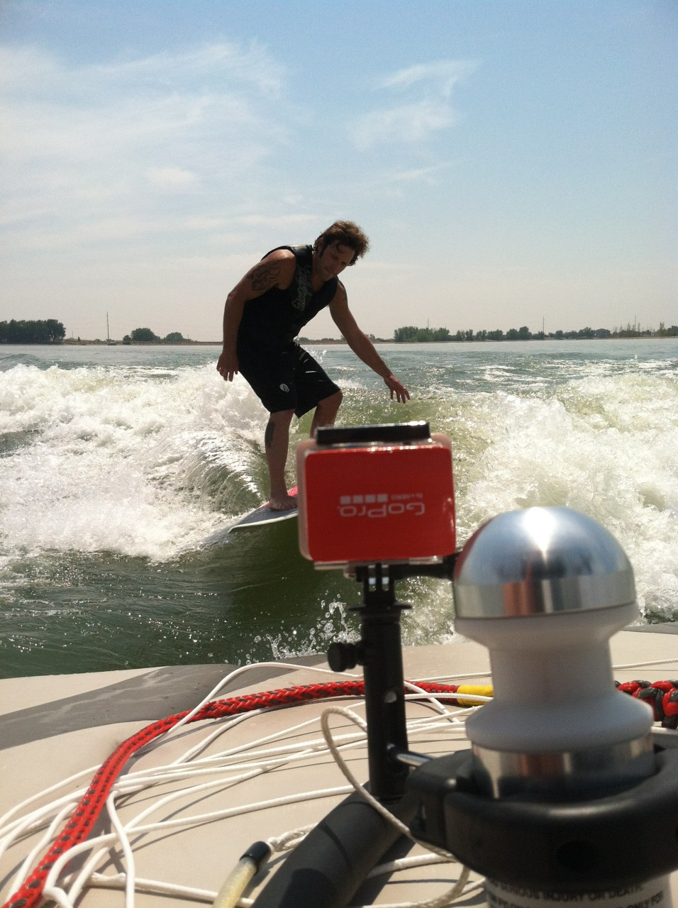 Wakeboard Tower / Roll Bar Camera Mount - Caddie Buddy