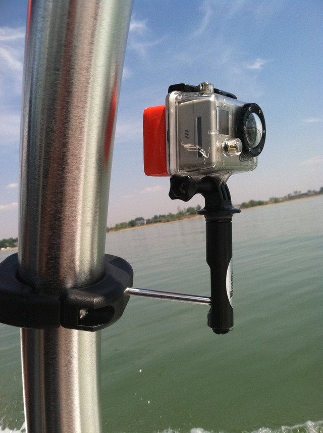 Clamping Gooseneck Camera Mount - Caddie Buddy