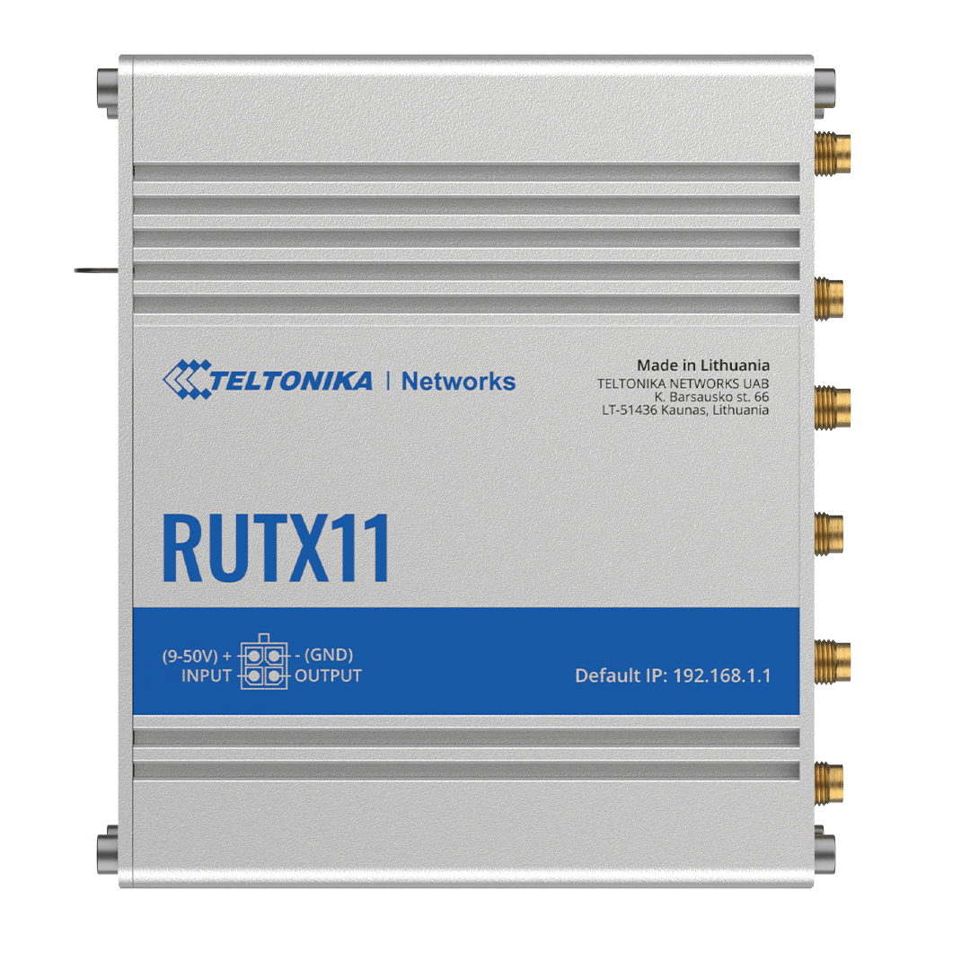 Teltonika RUTX11 | 4G Industrial Cellular Router