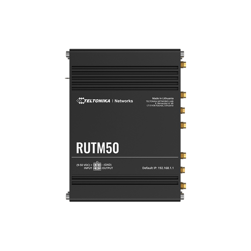 Teltonika RUTM50 5G Industrial Routers