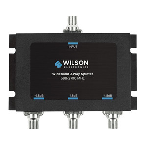Wilson Electronics 3-Way Splitter F-Female 75 Ohm - 850035