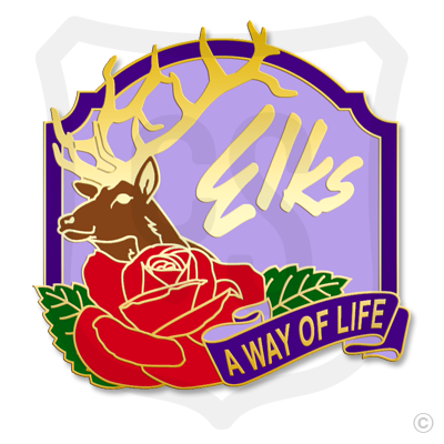 Elks A Way of Life - C. Sanders Emblems